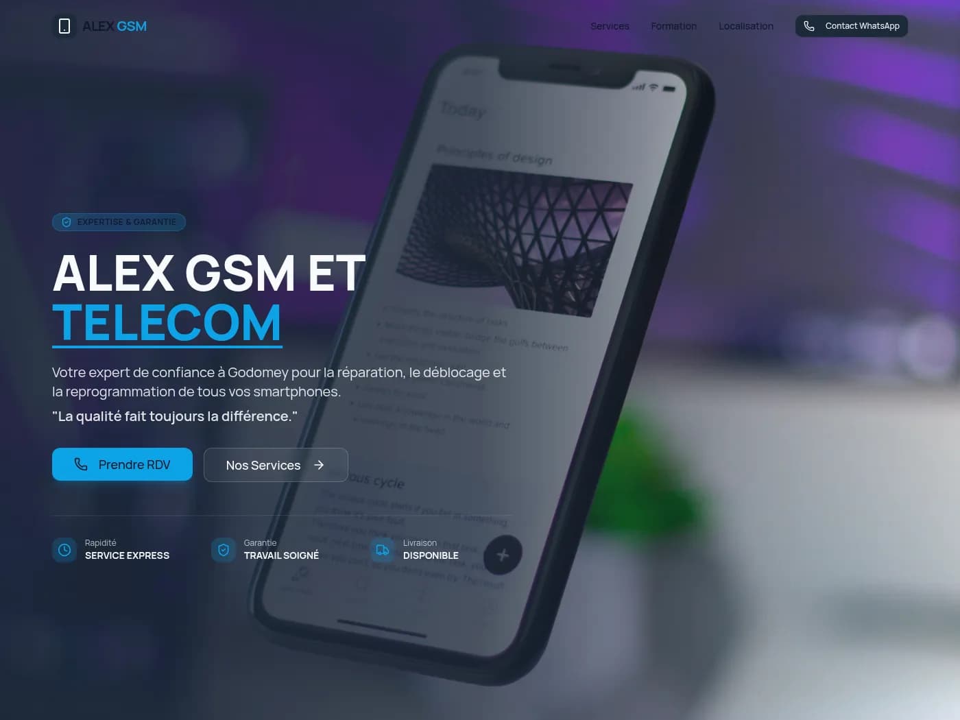 Alex GSM Business Site