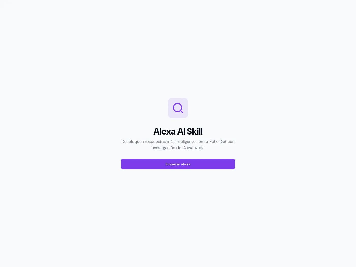 Alexa AI Skill Agent