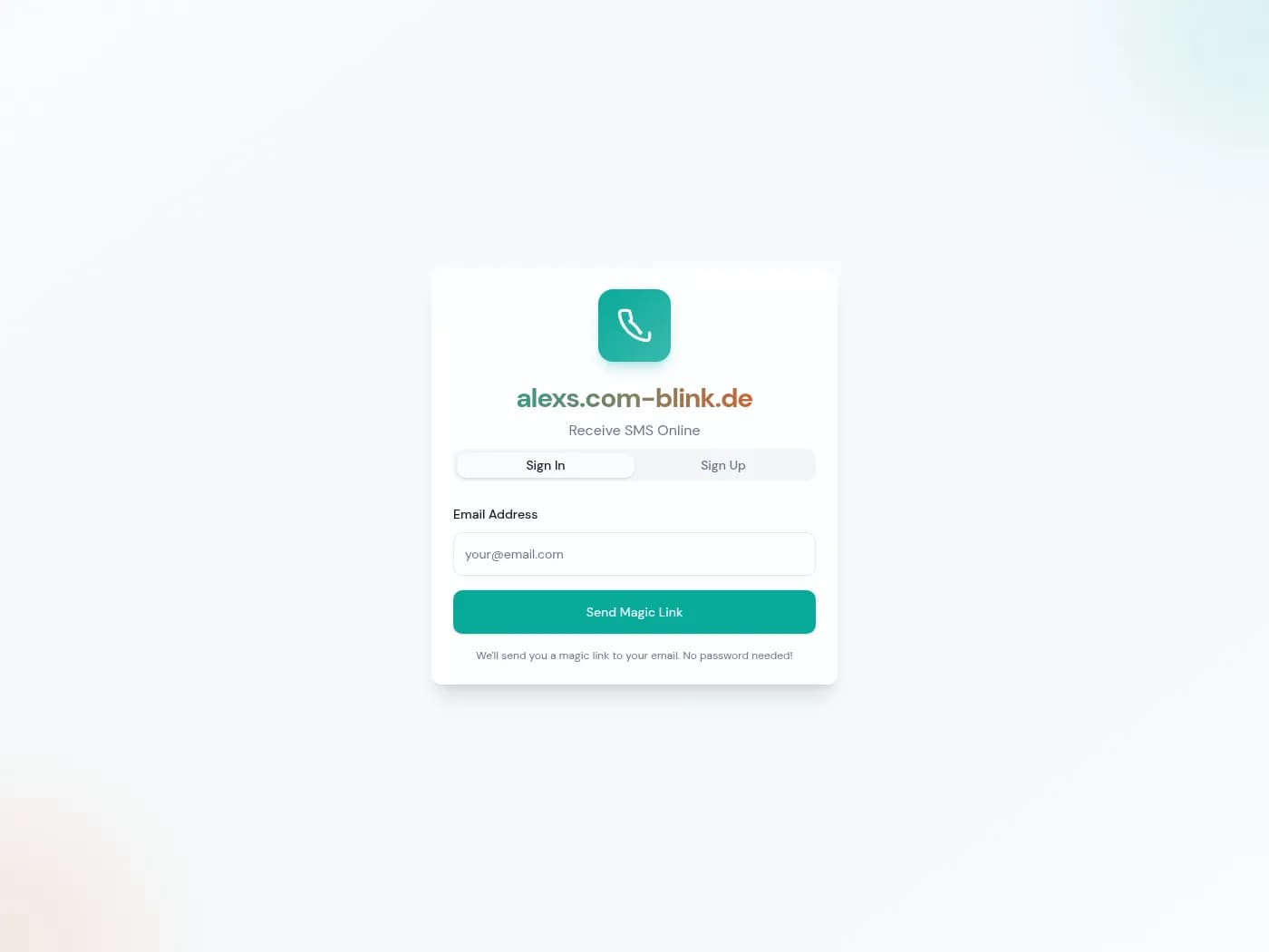 Alexs SMS Portal
