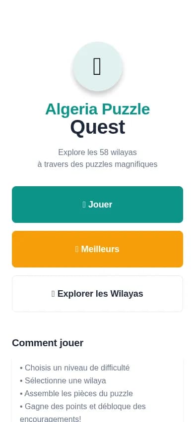 Algeria Puzzle Quest