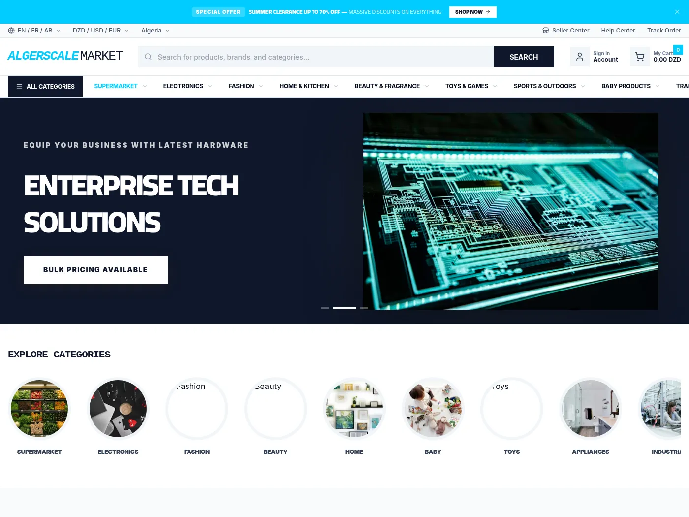 Algerscale Marketplace