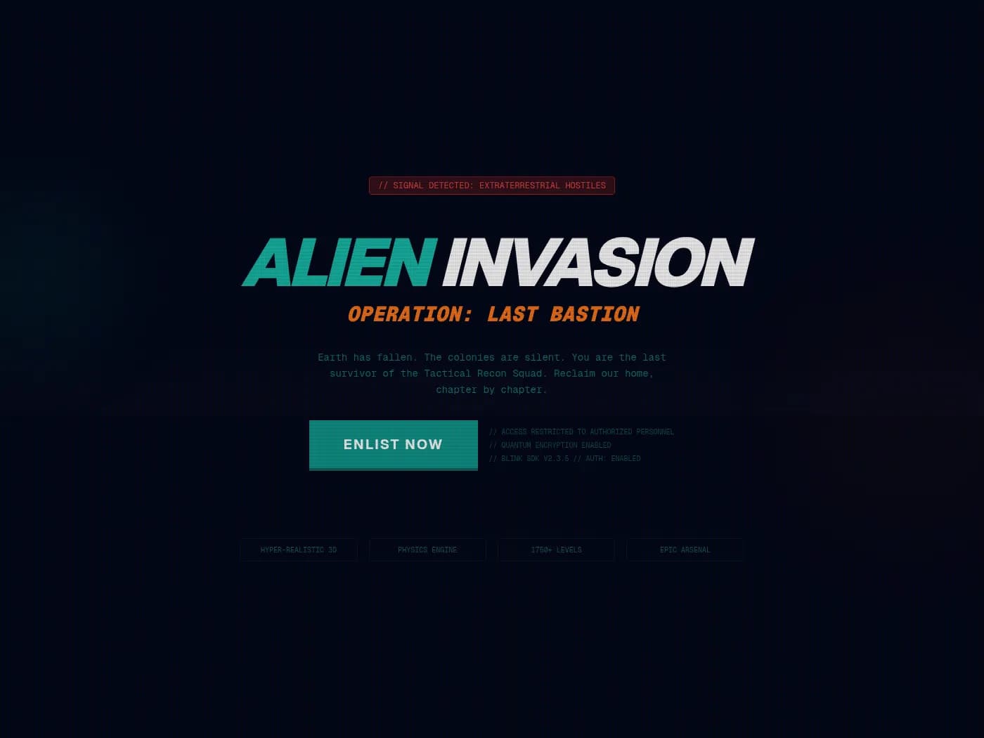 Alien Invasion 3D World