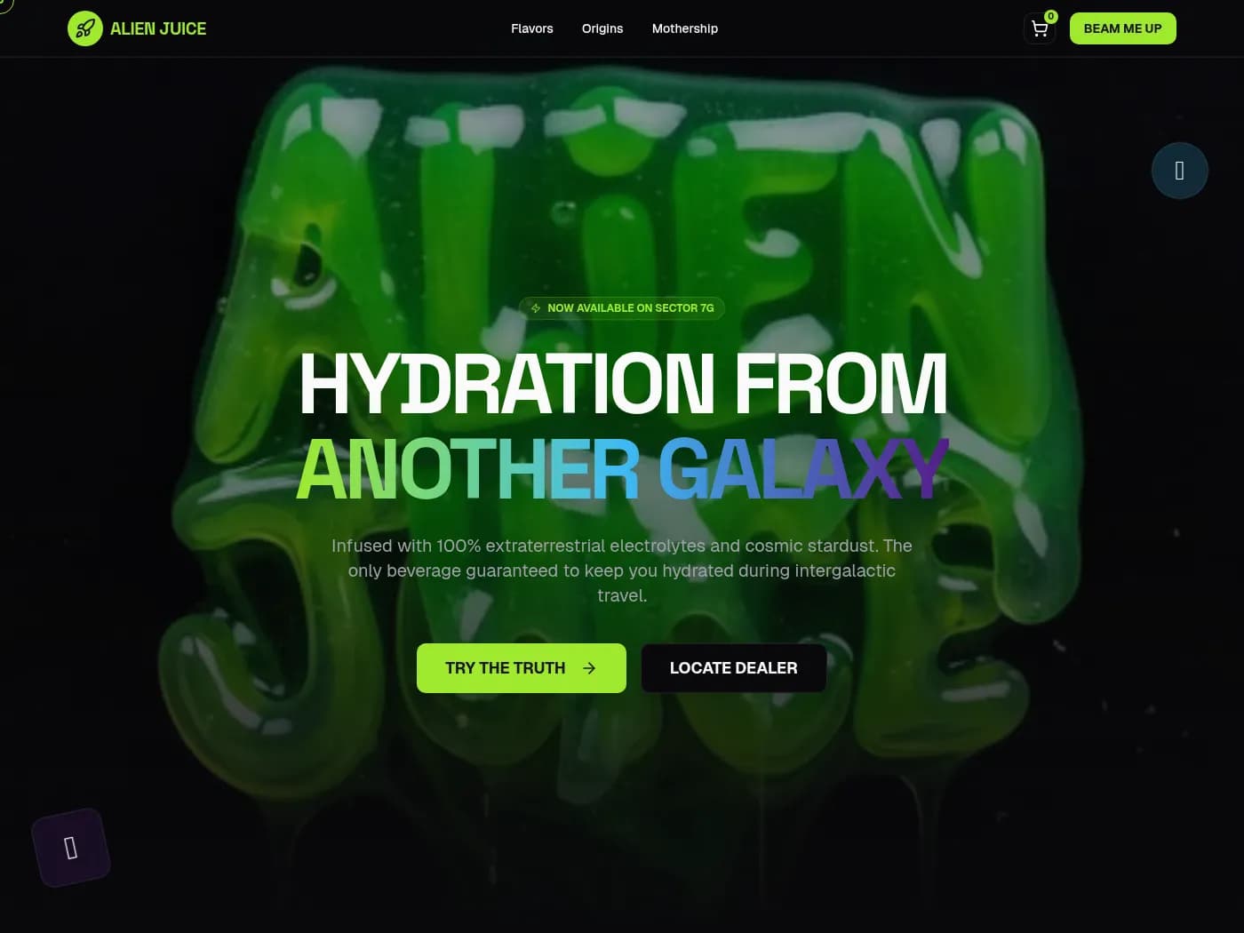 Alien Juice Site
