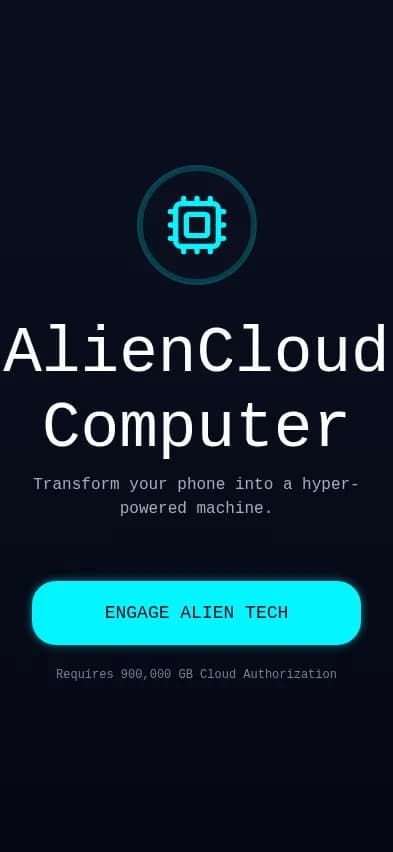 AlienCloud Game Computer