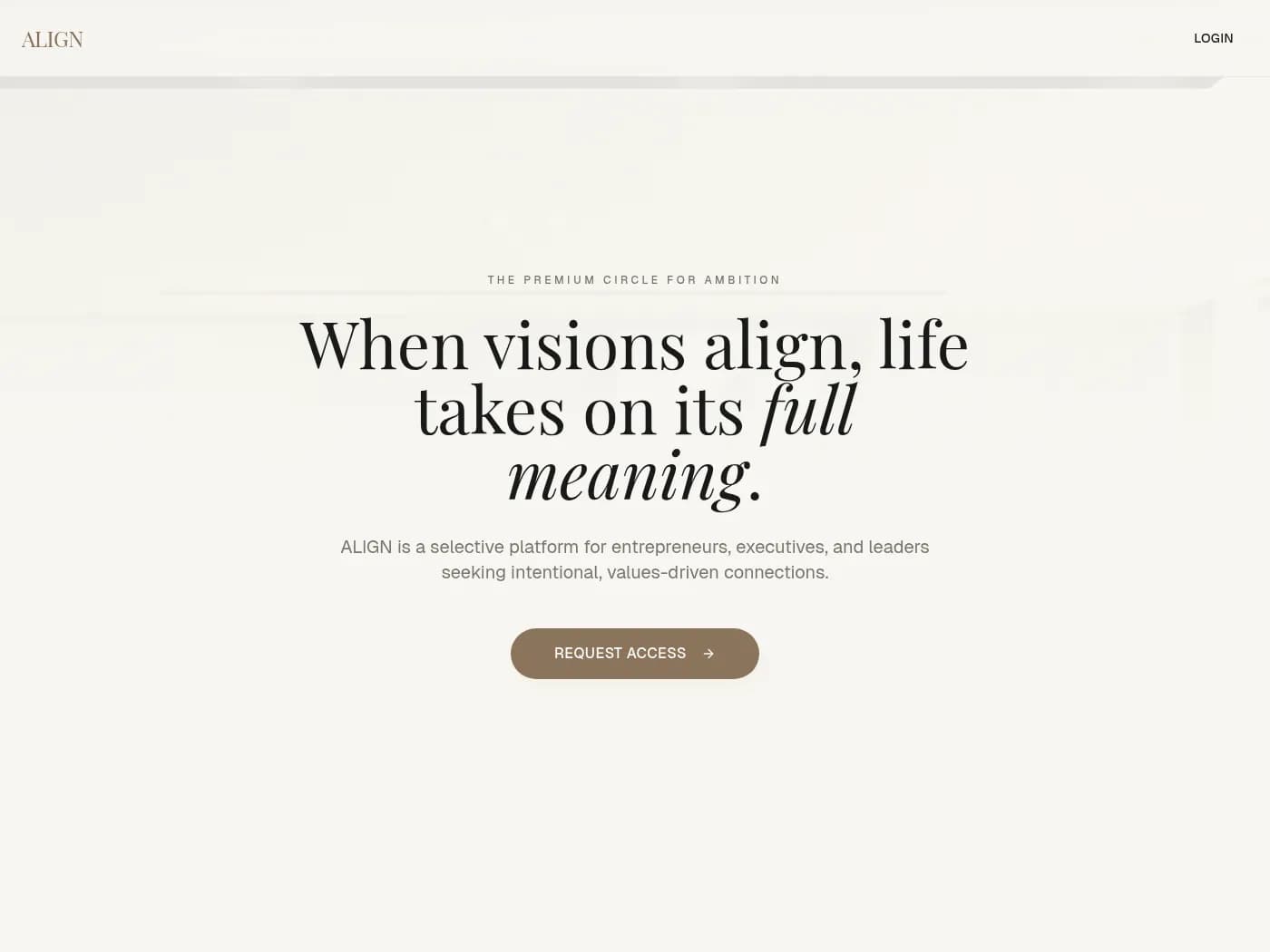 ALIGN Premium Dating