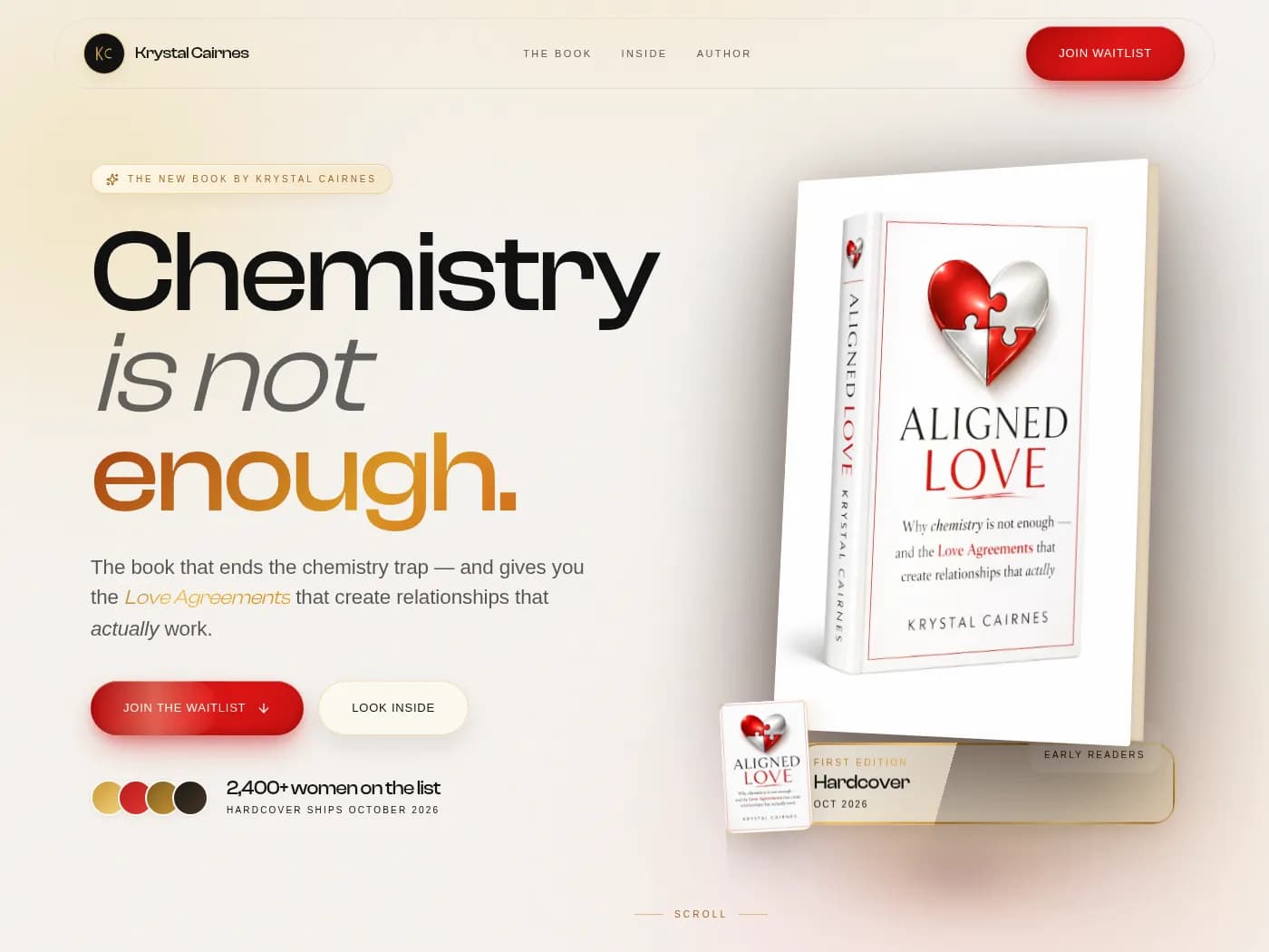 Aligned Love Funnel Page