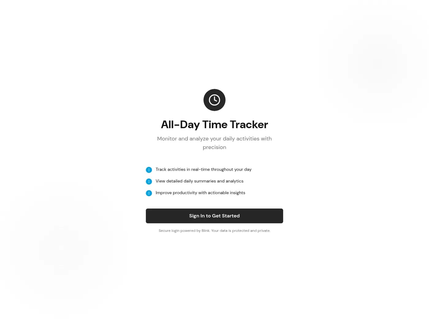All-Day Time Tracker