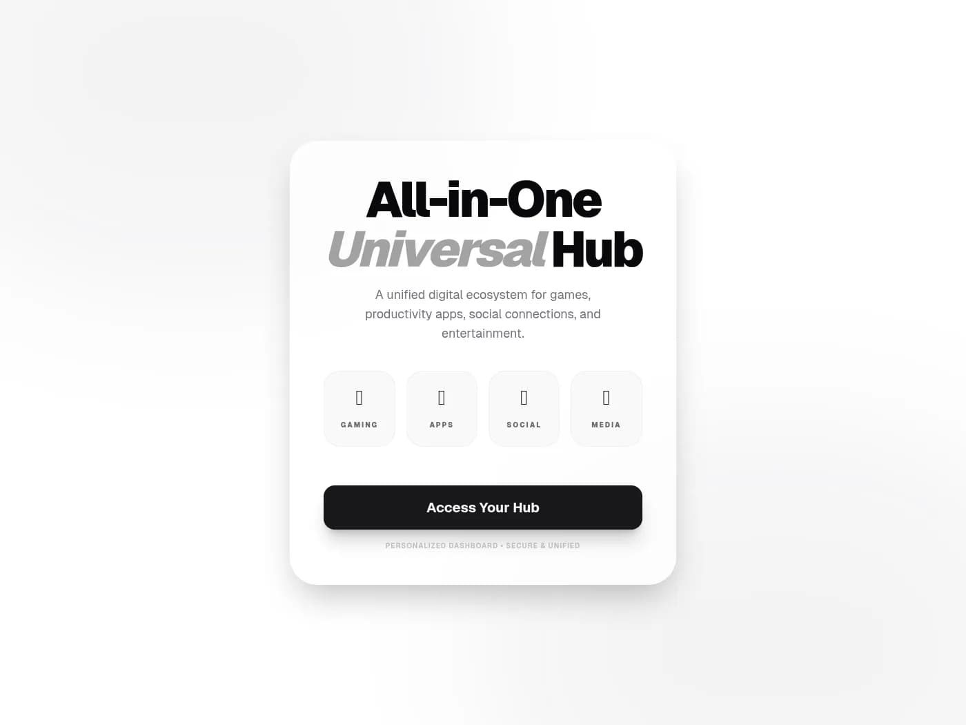 All-in-One Hub