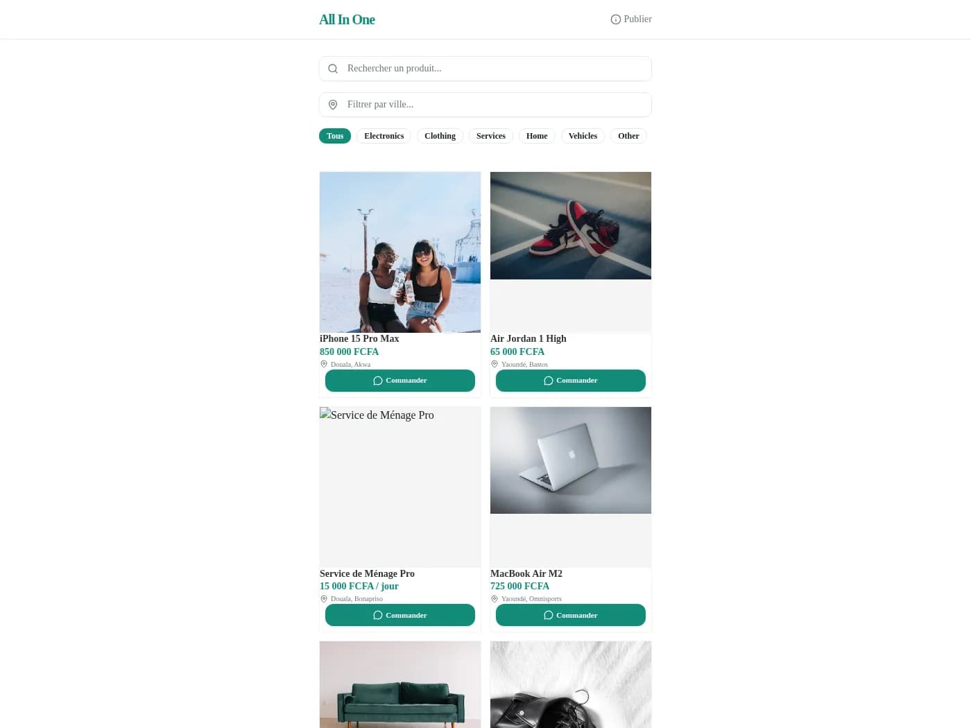 All in One Marketplace