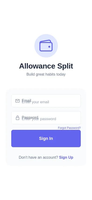 Allowance Split App