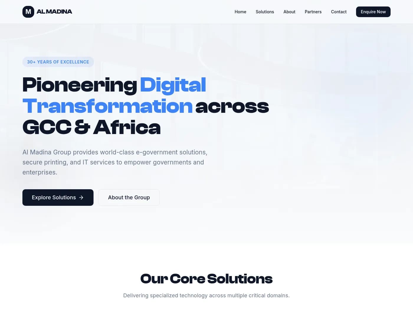 Almadina Pro Site