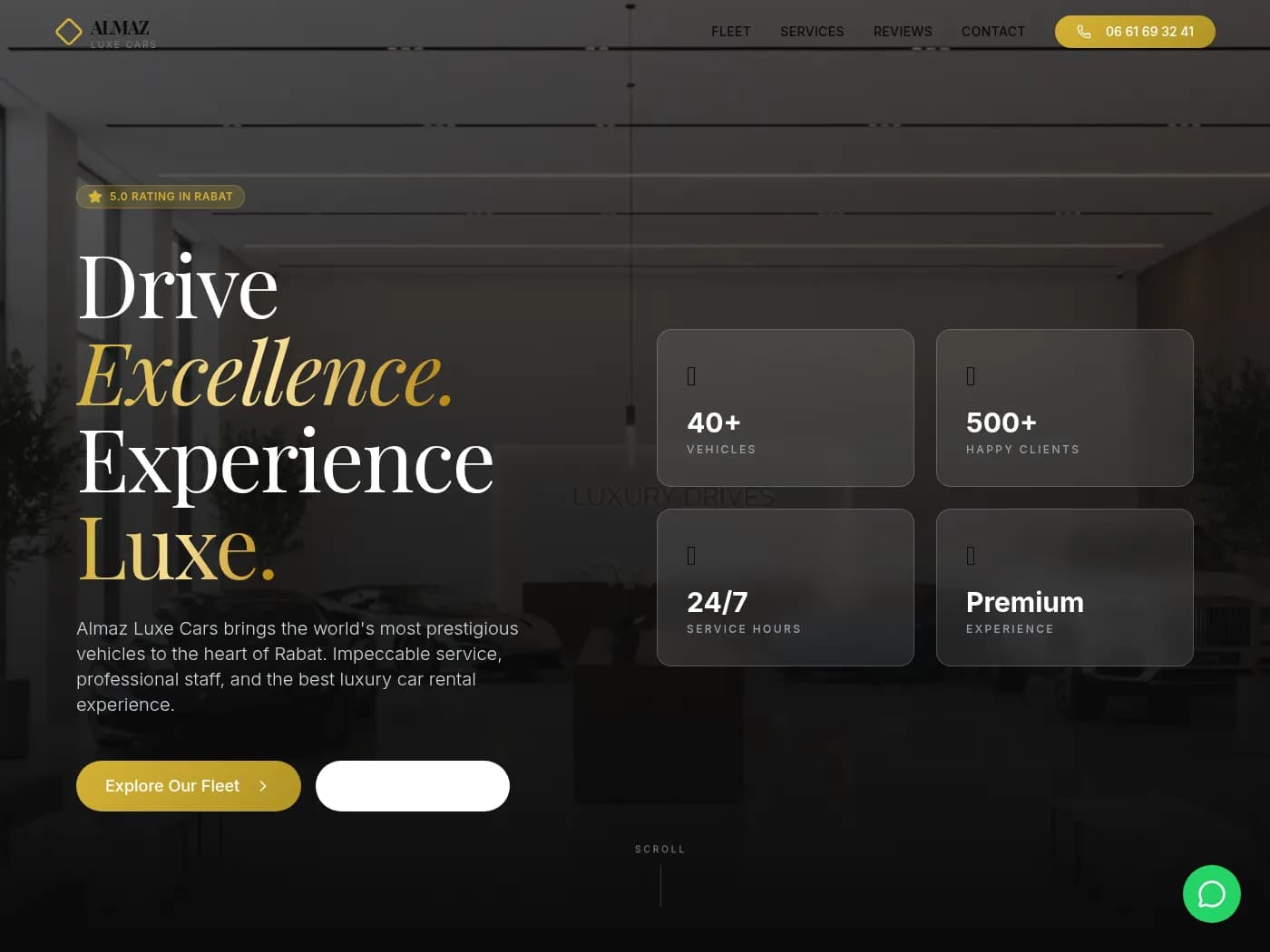 Almaz Luxe Cars Site