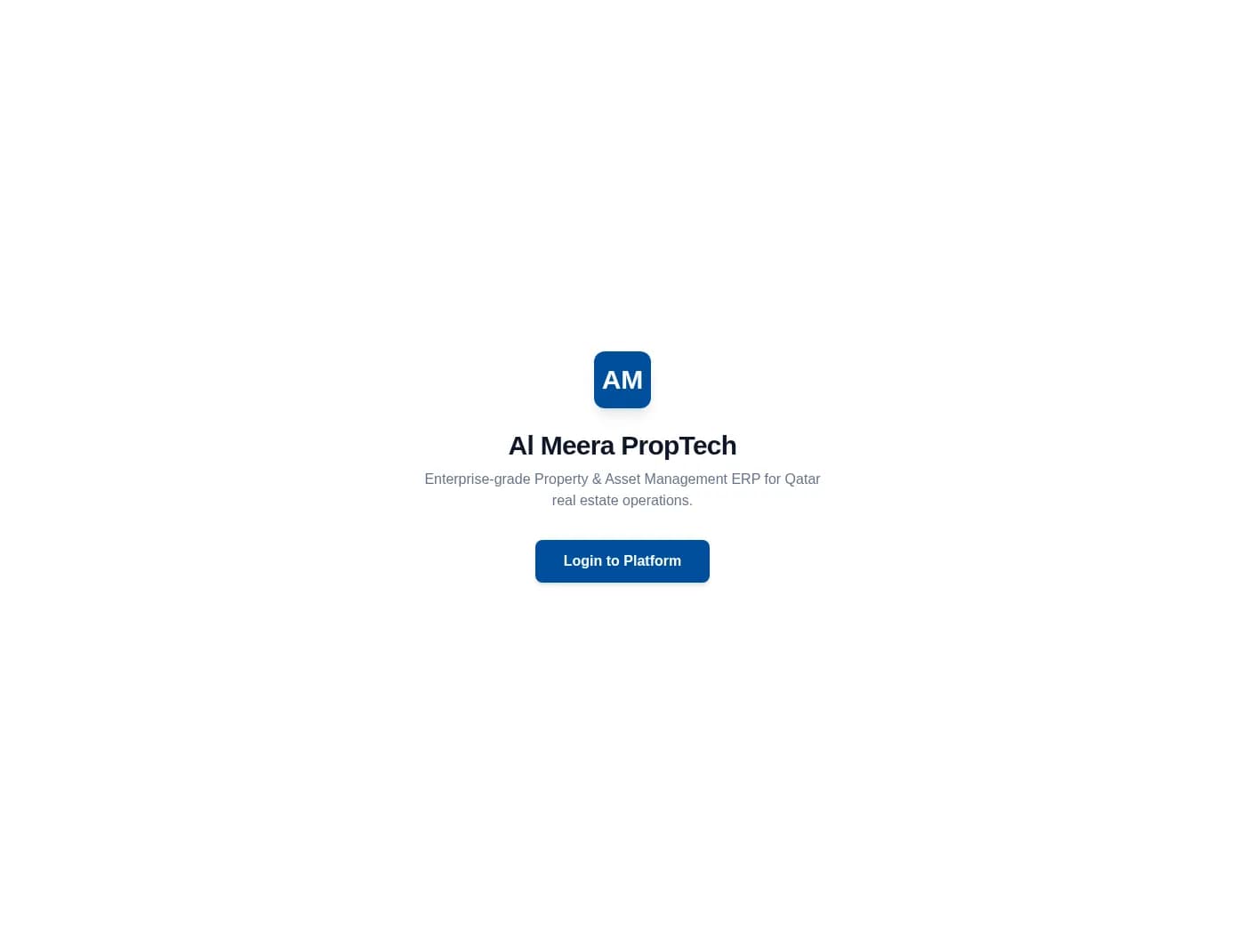Al Meera PropTech ERP