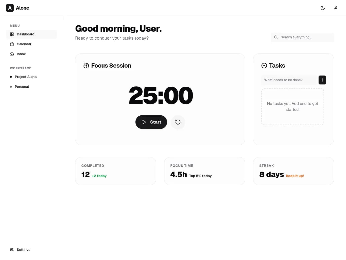 Alone App Enhancer