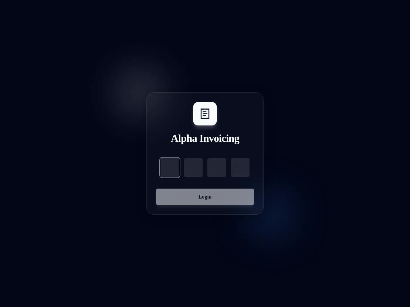 Alpha Invoicing