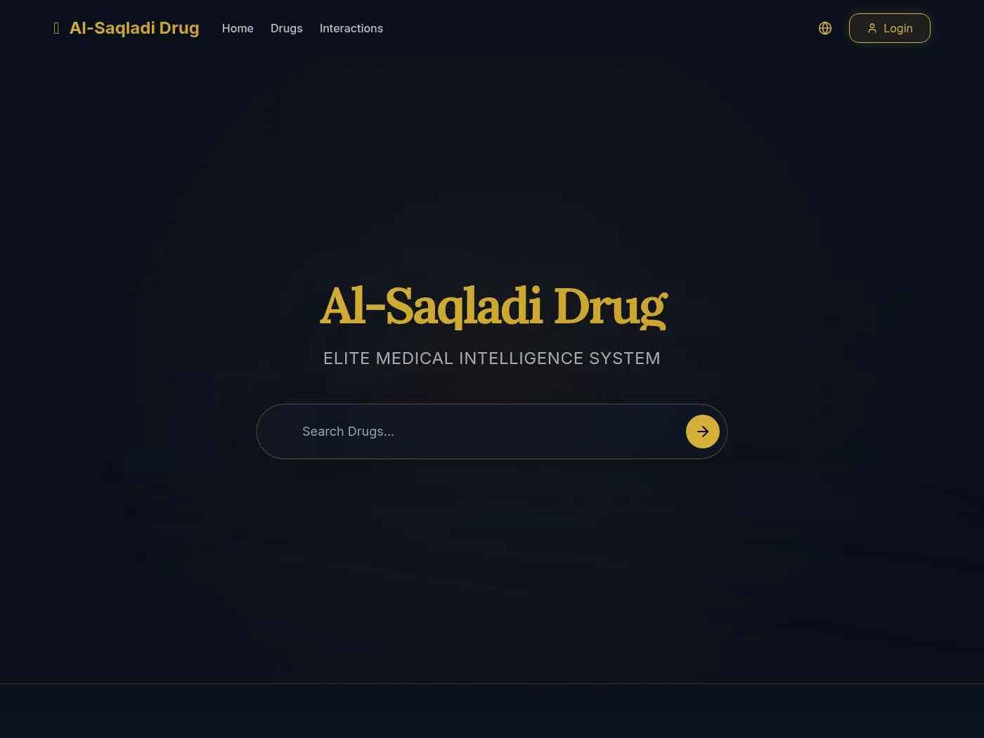 Al-Saqladi Drug Elite UI