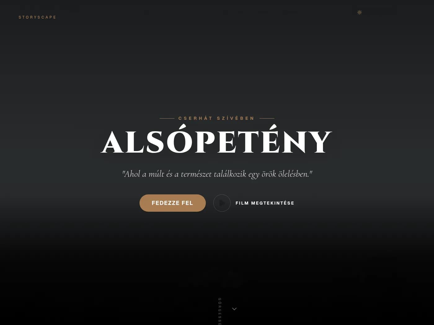 Alsópetény Storyscape