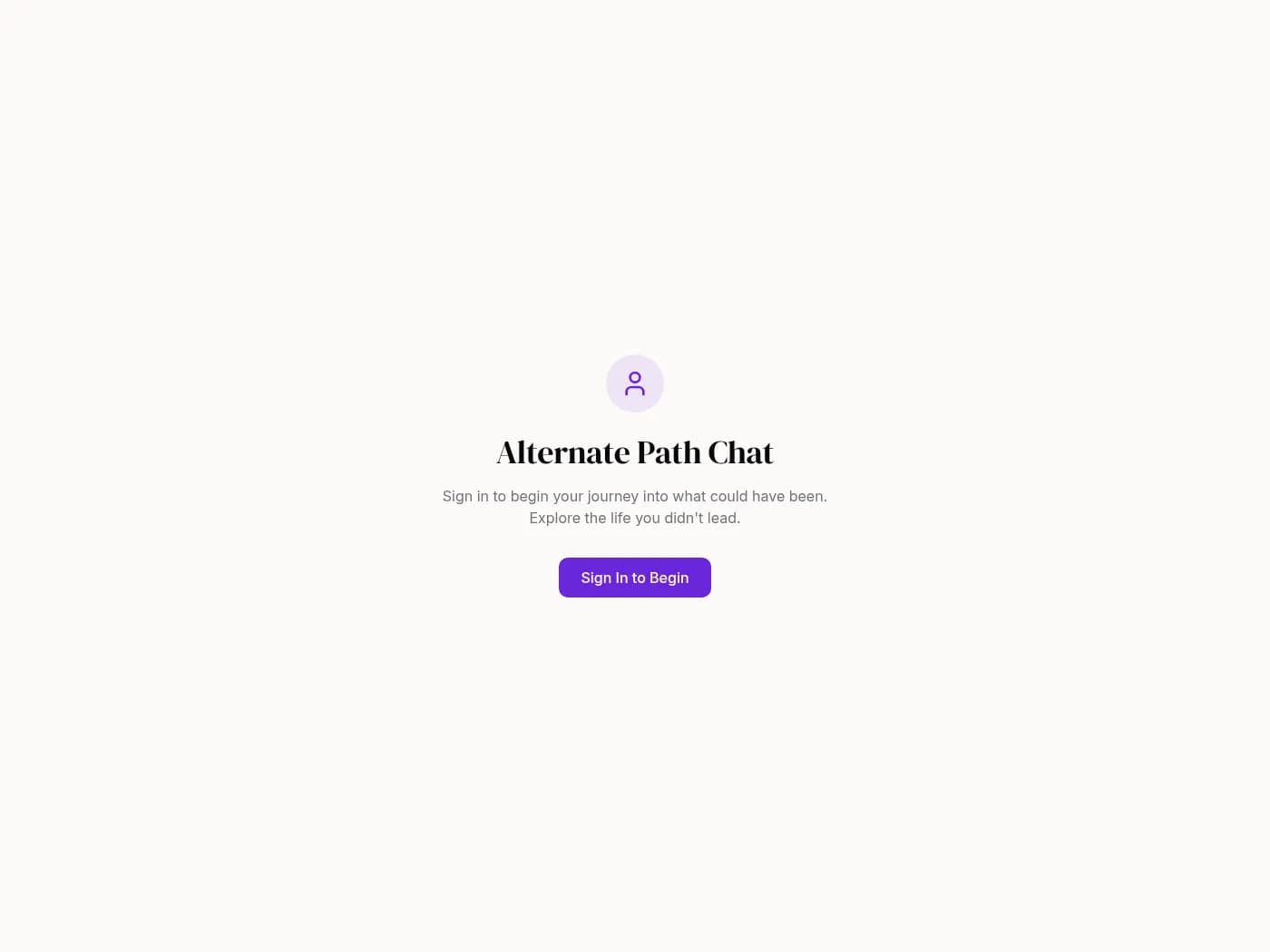 Alternate Path Chat