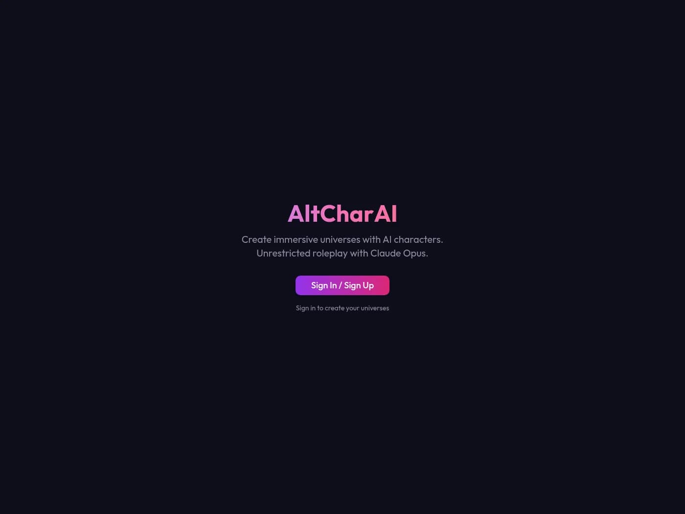 AltCharAI Universe