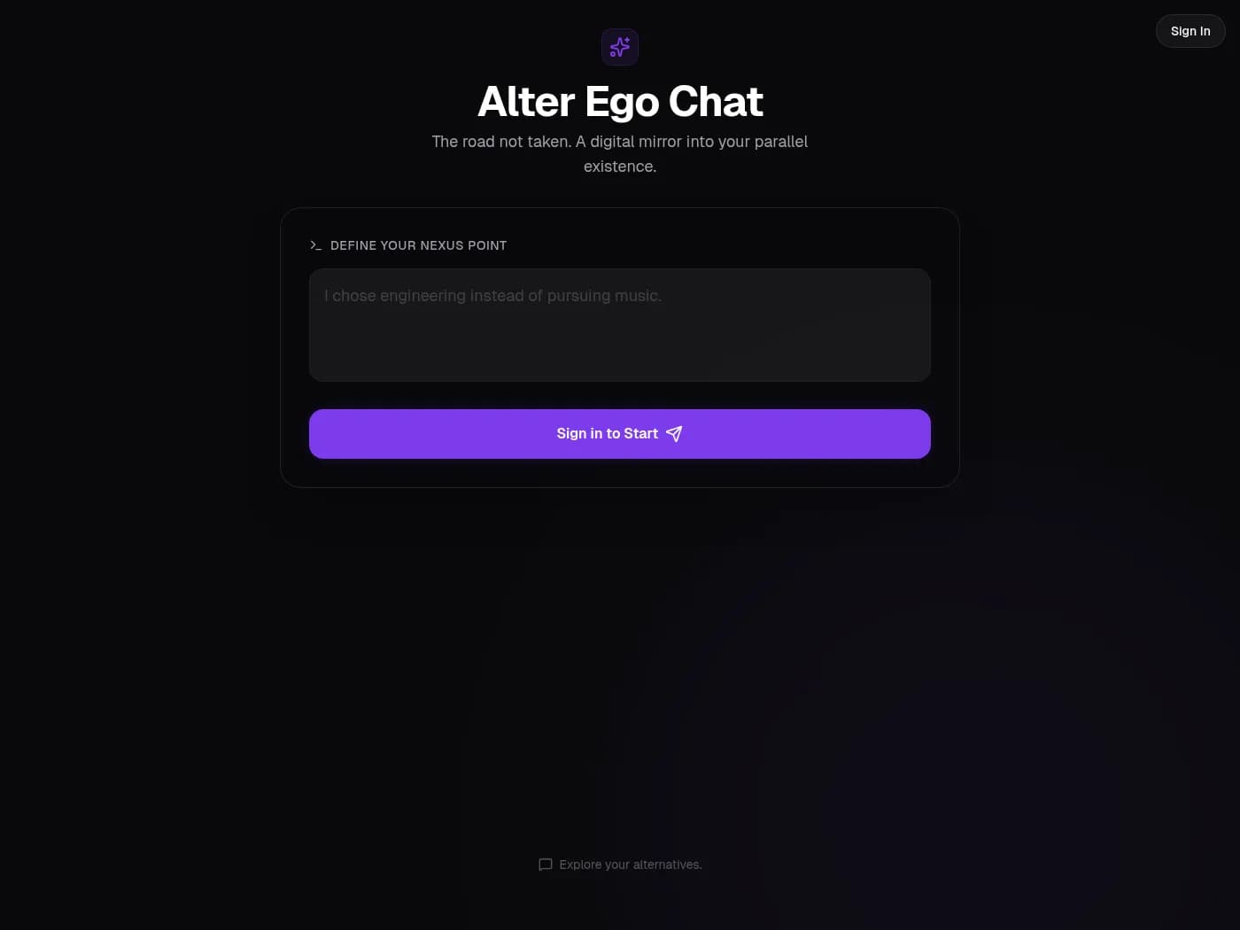 Alter Ego Chat