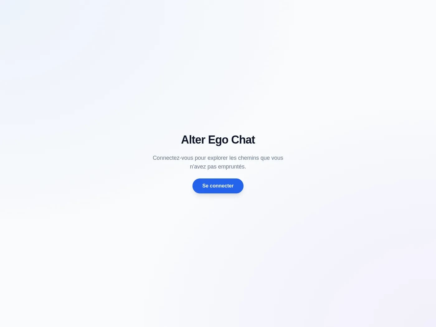 Alter Ego Chat