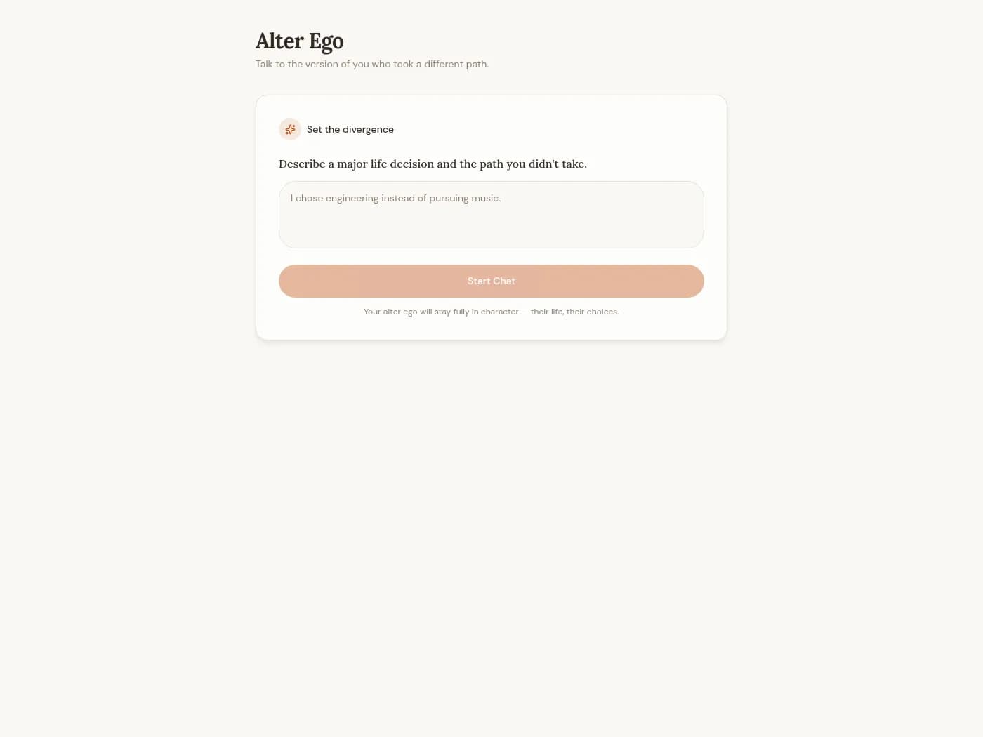 Alter Ego Chat