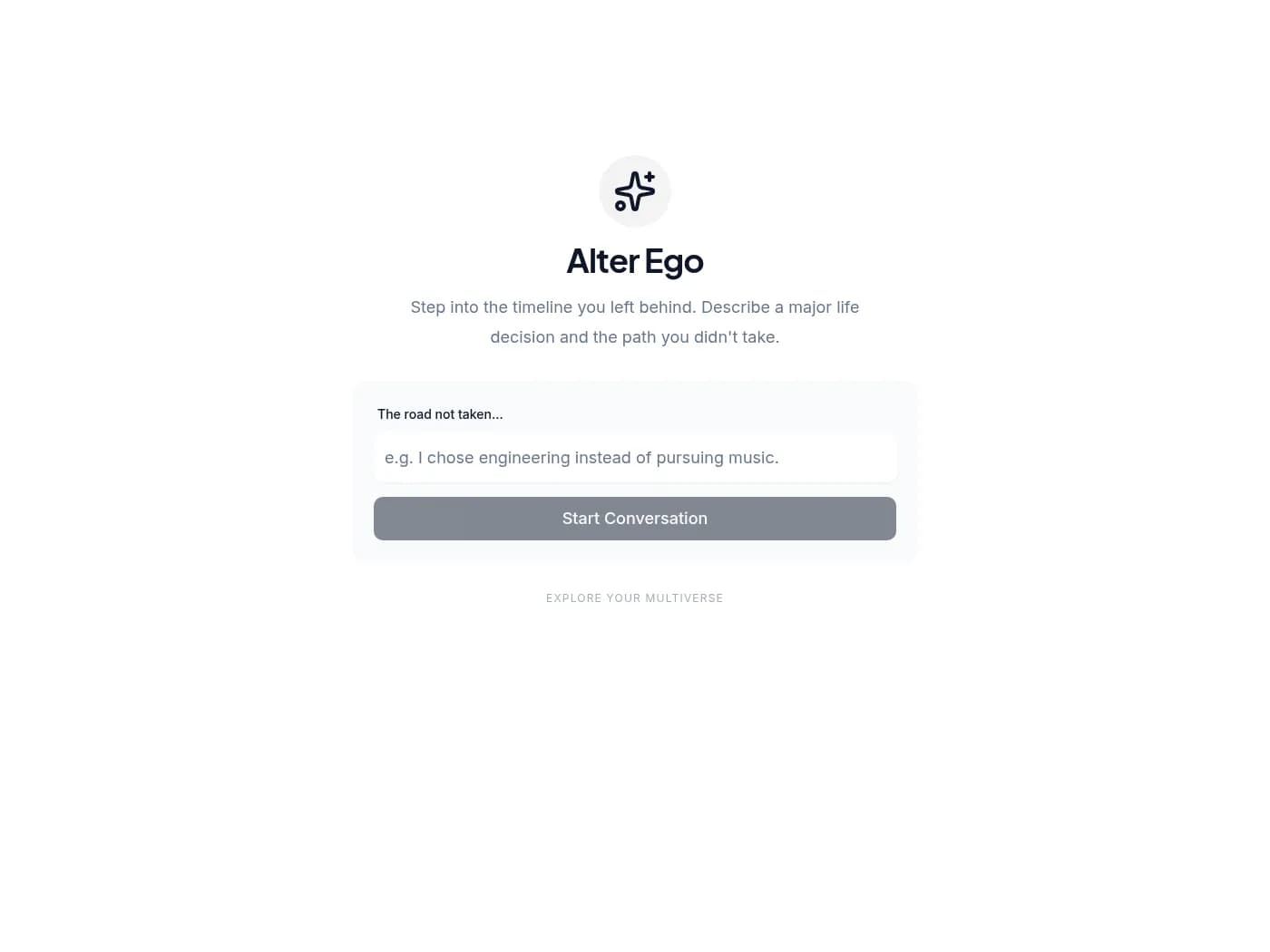 Alter Ego Chat App