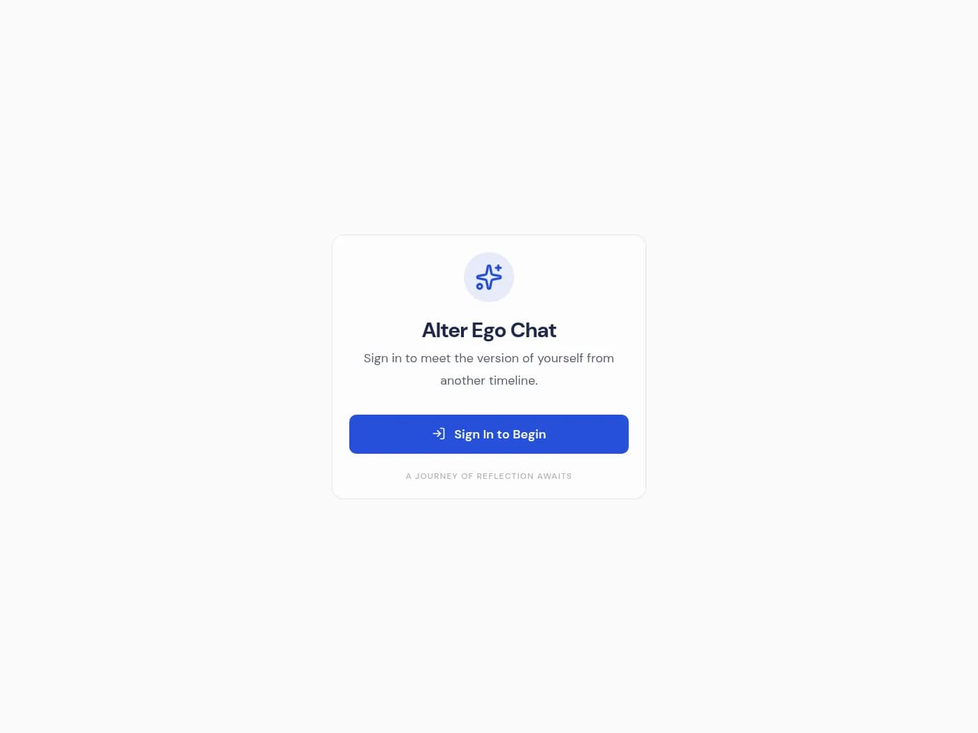 Alter Ego Chat