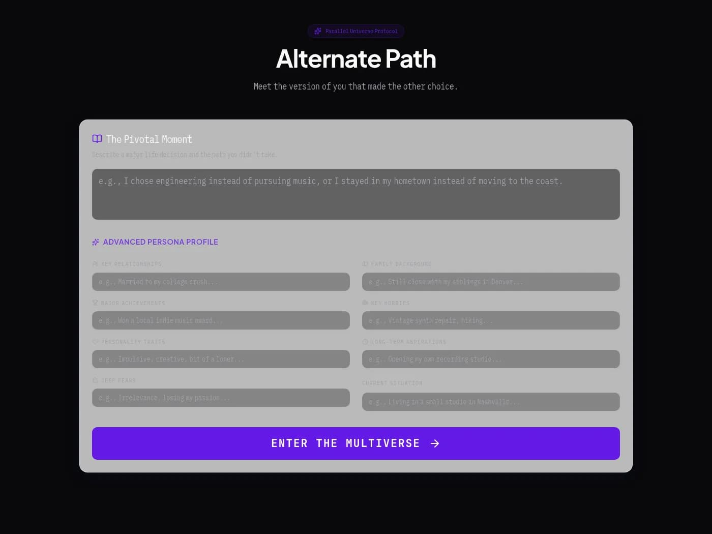 THE ALTERNATE