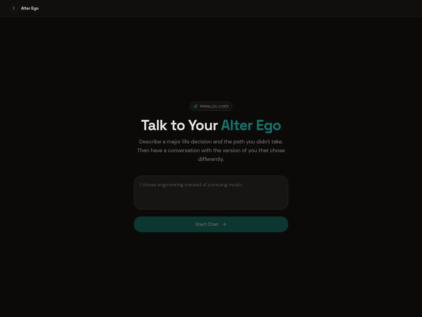 Alter Ego Chat