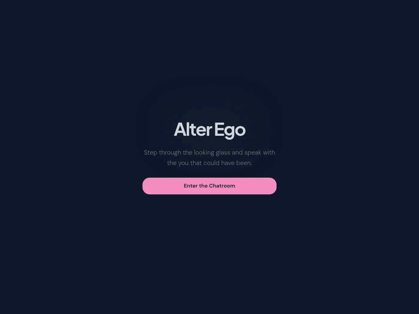 Alter Ego Chatroom