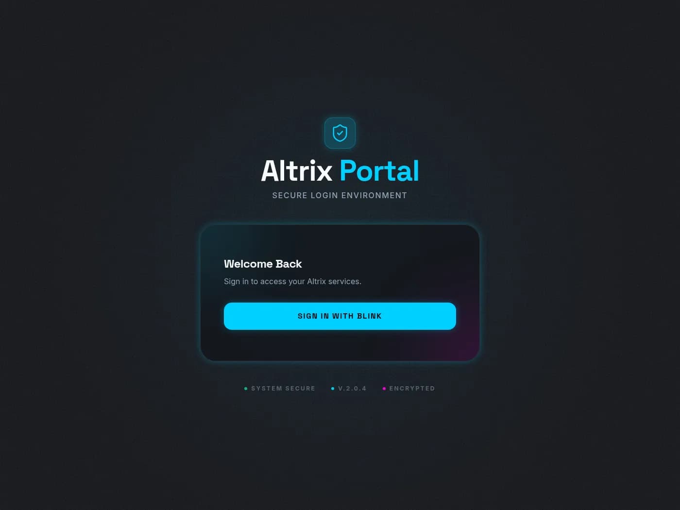 Altrix Login Portal