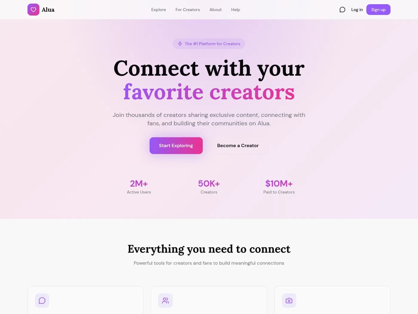 Alua Chat Clone