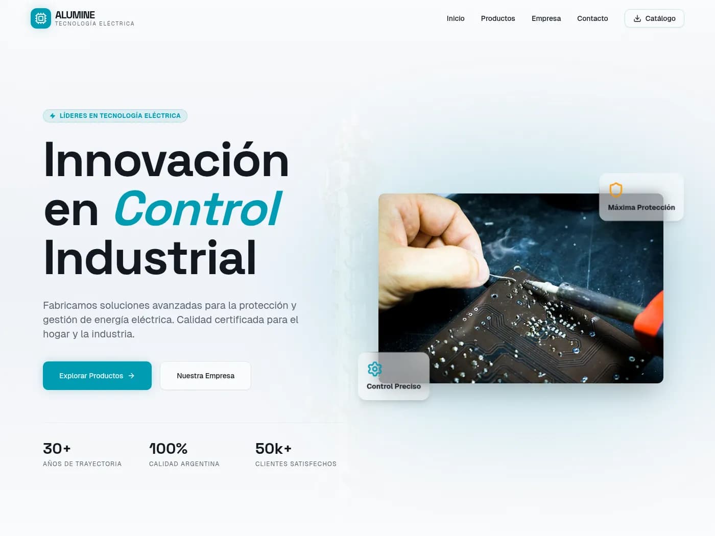 Alumine Visual Redesign