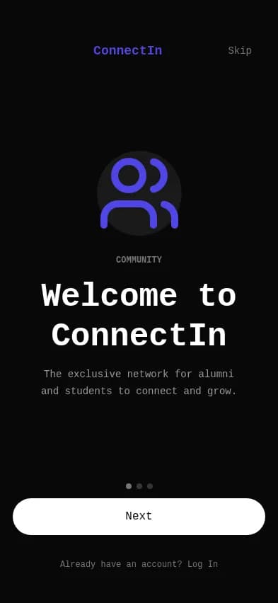 ConnectIn Alumni Network