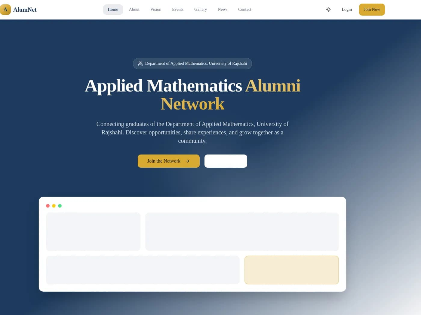 AlumNet Platform