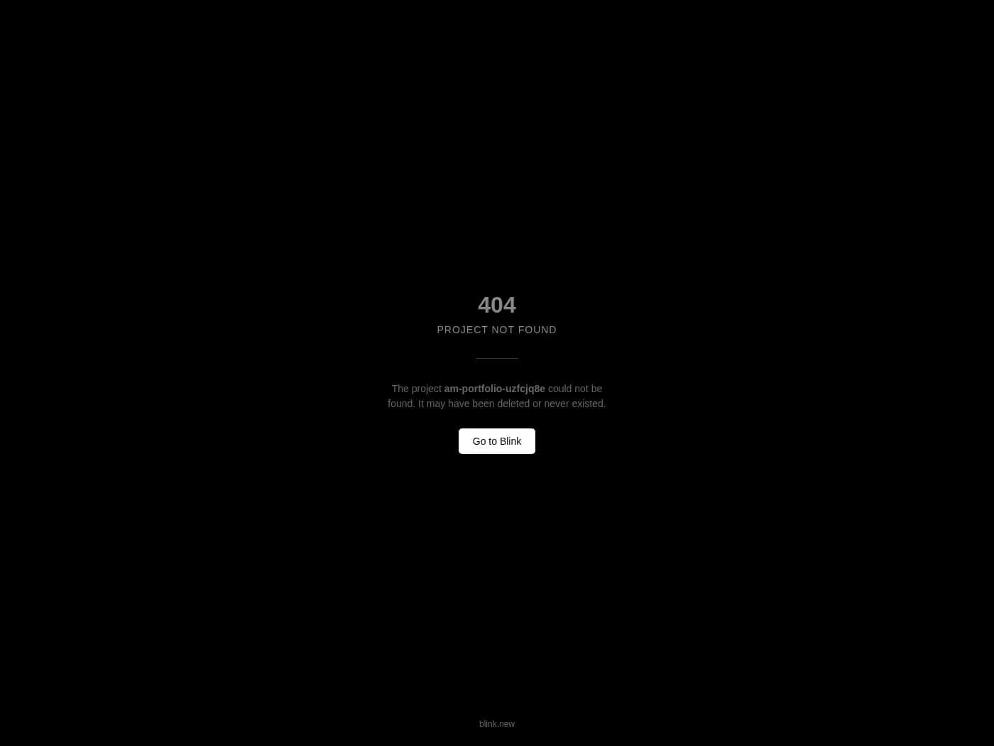 AM Interactive Portfolio