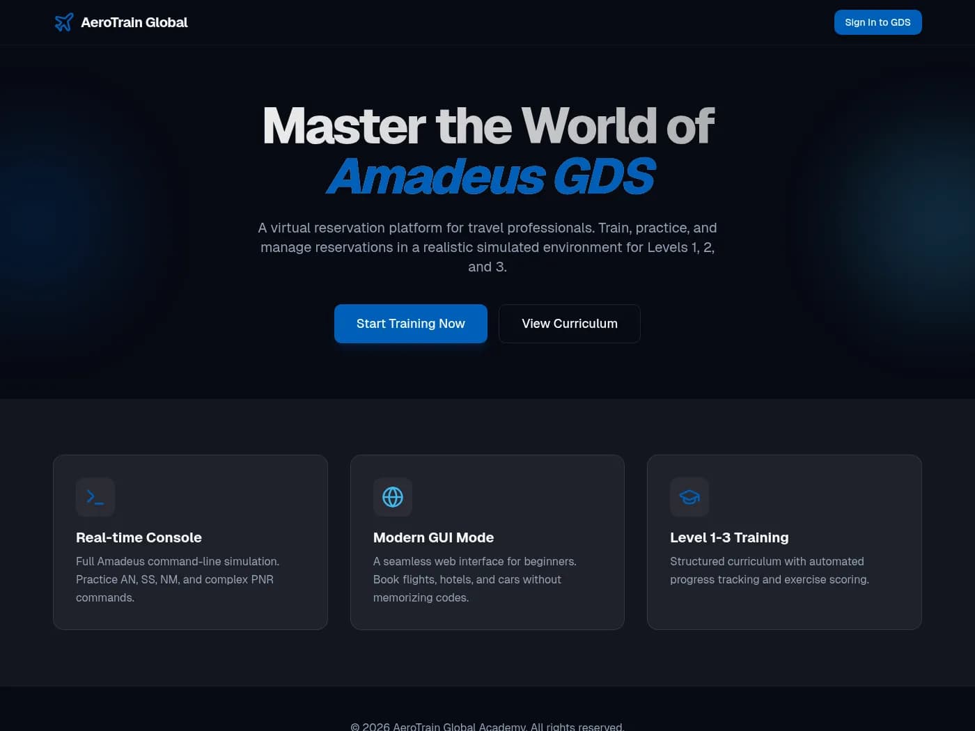 Amadeus Booking Portal