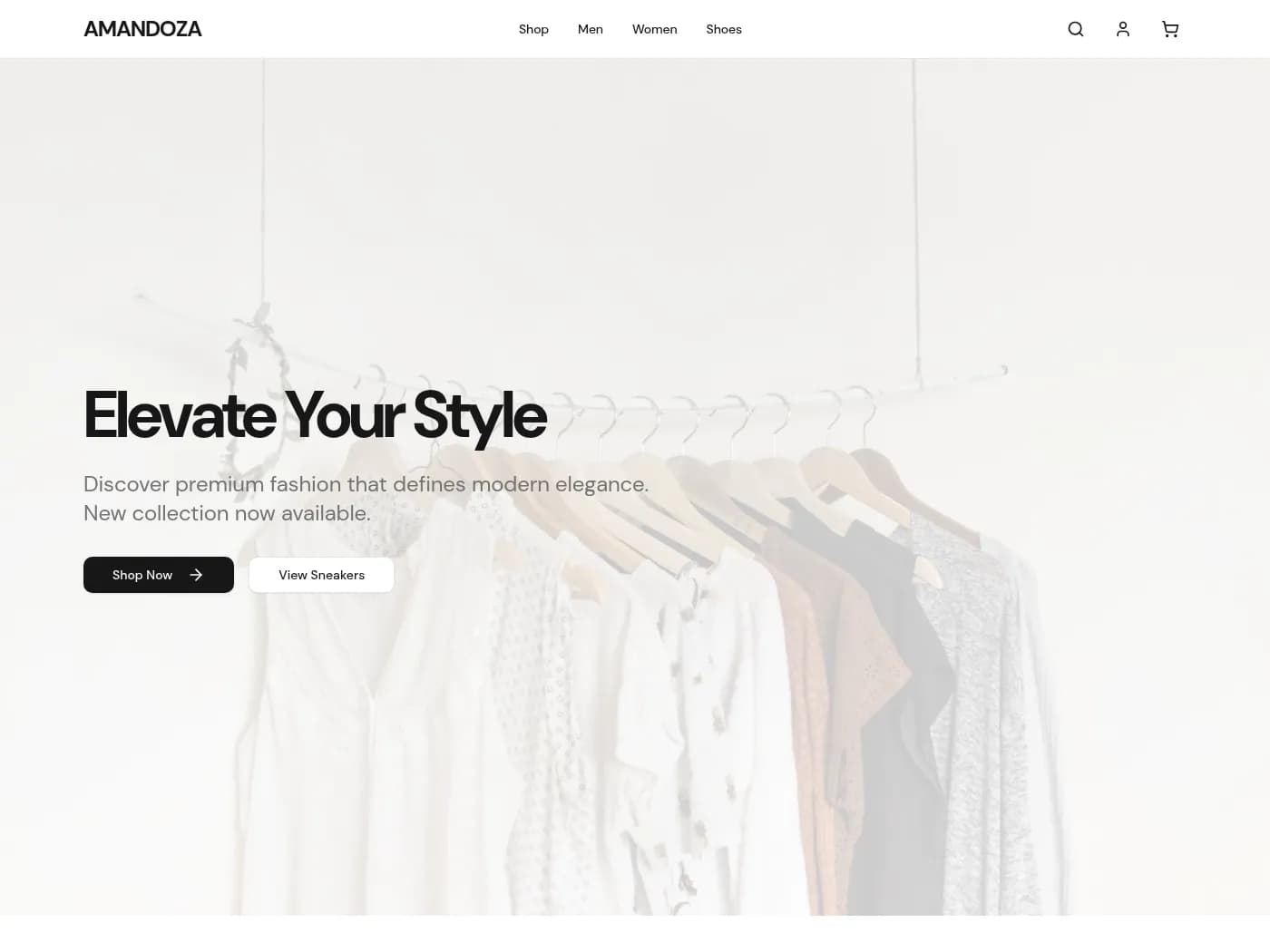 Amandoza Wear Storefront