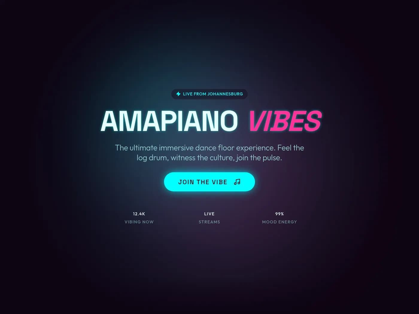Amapiano Event Simulator