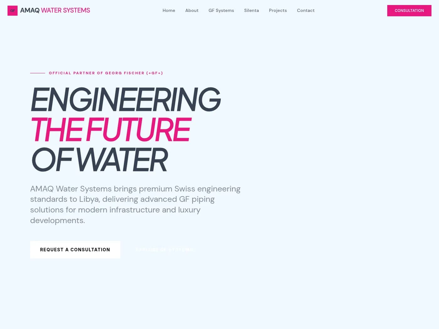 AMAQ Cinematic Water Web