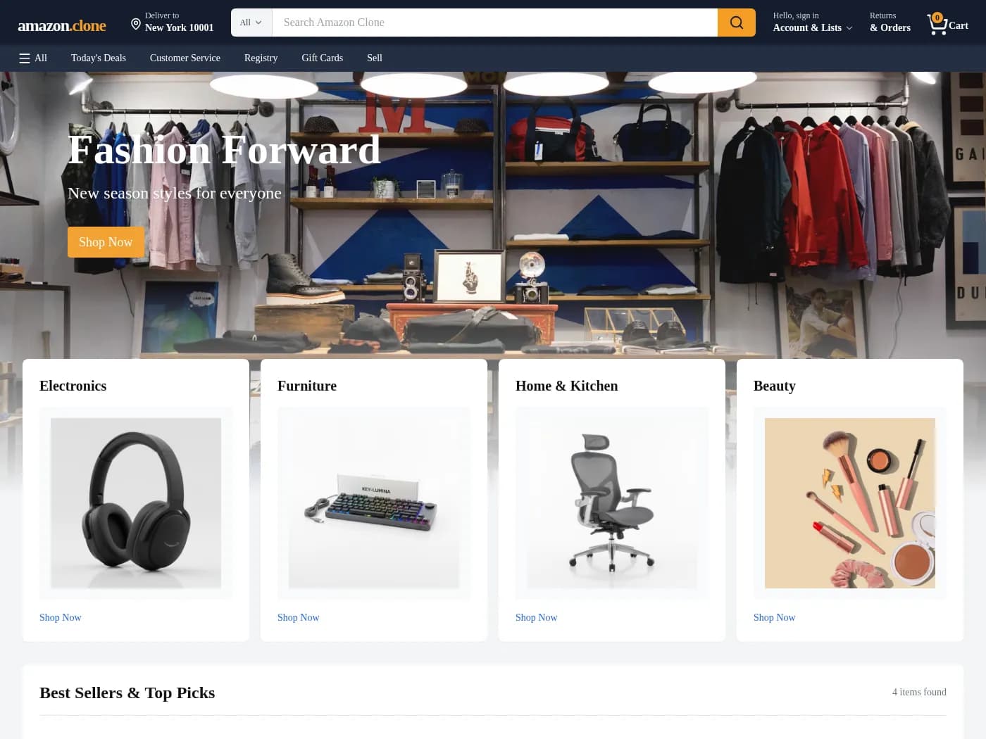 Amazon Clone