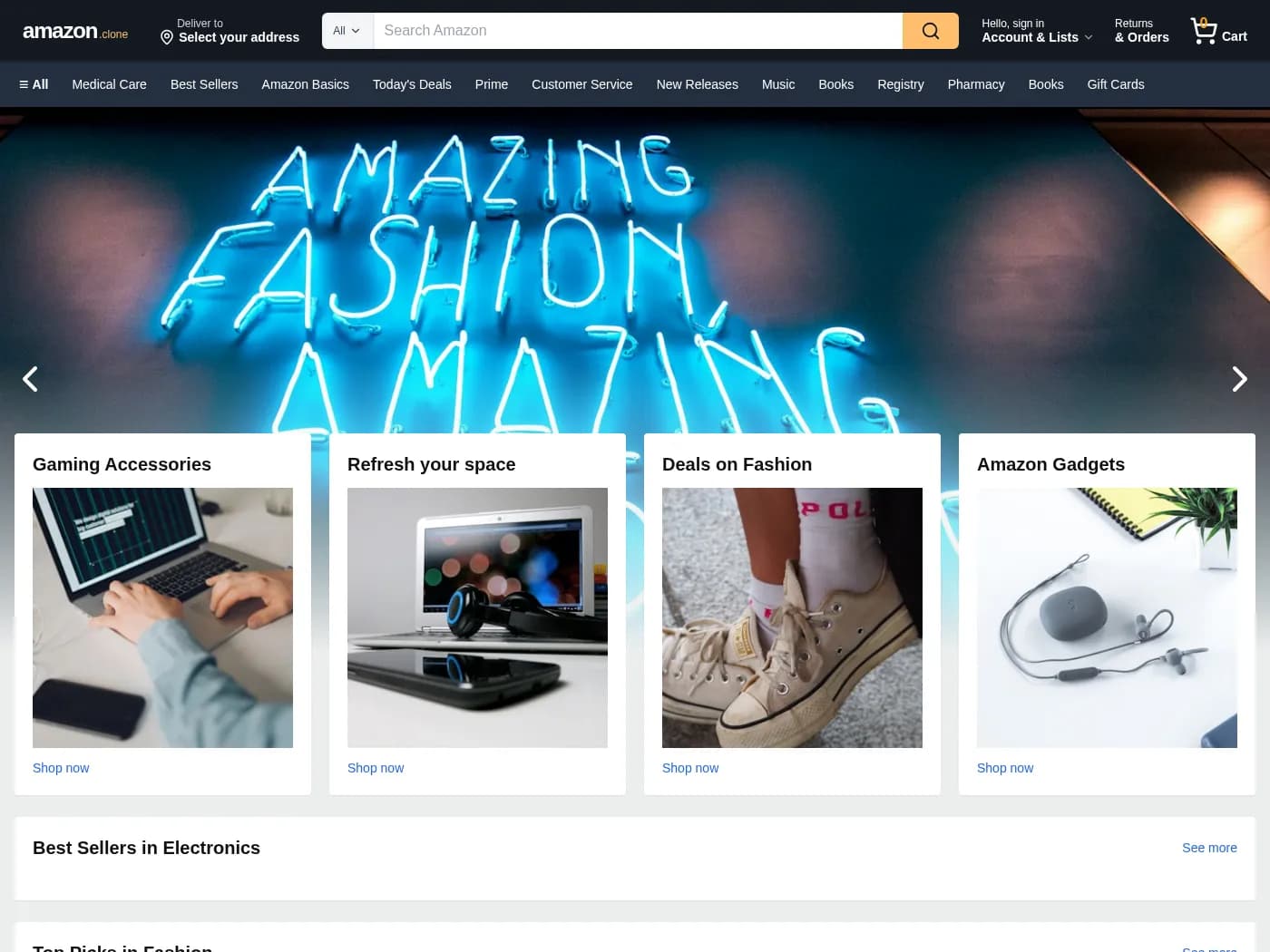 Amazon Clone