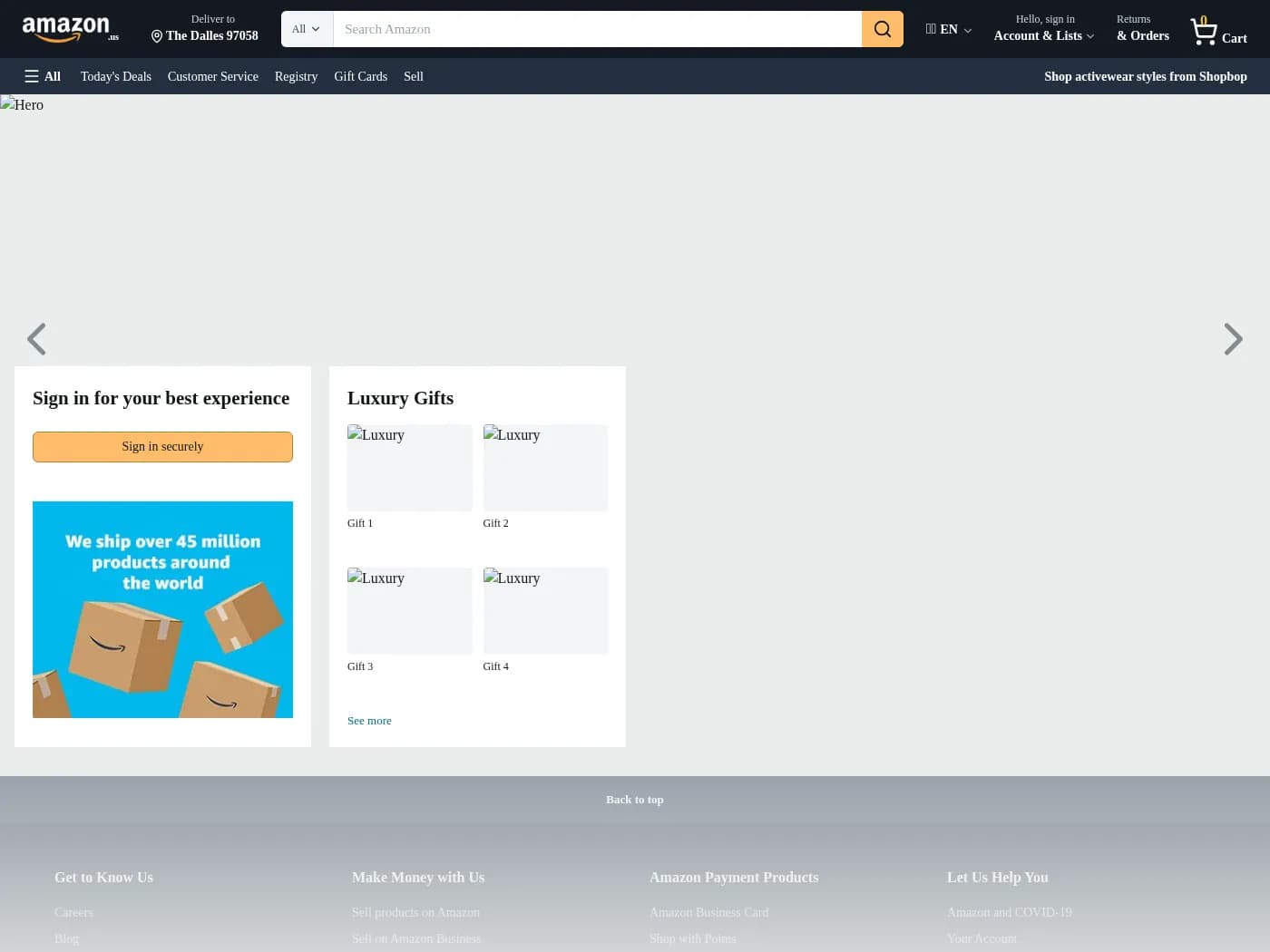 Amazon Clone