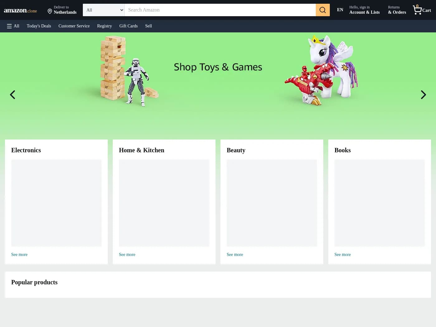 Amazon Clone