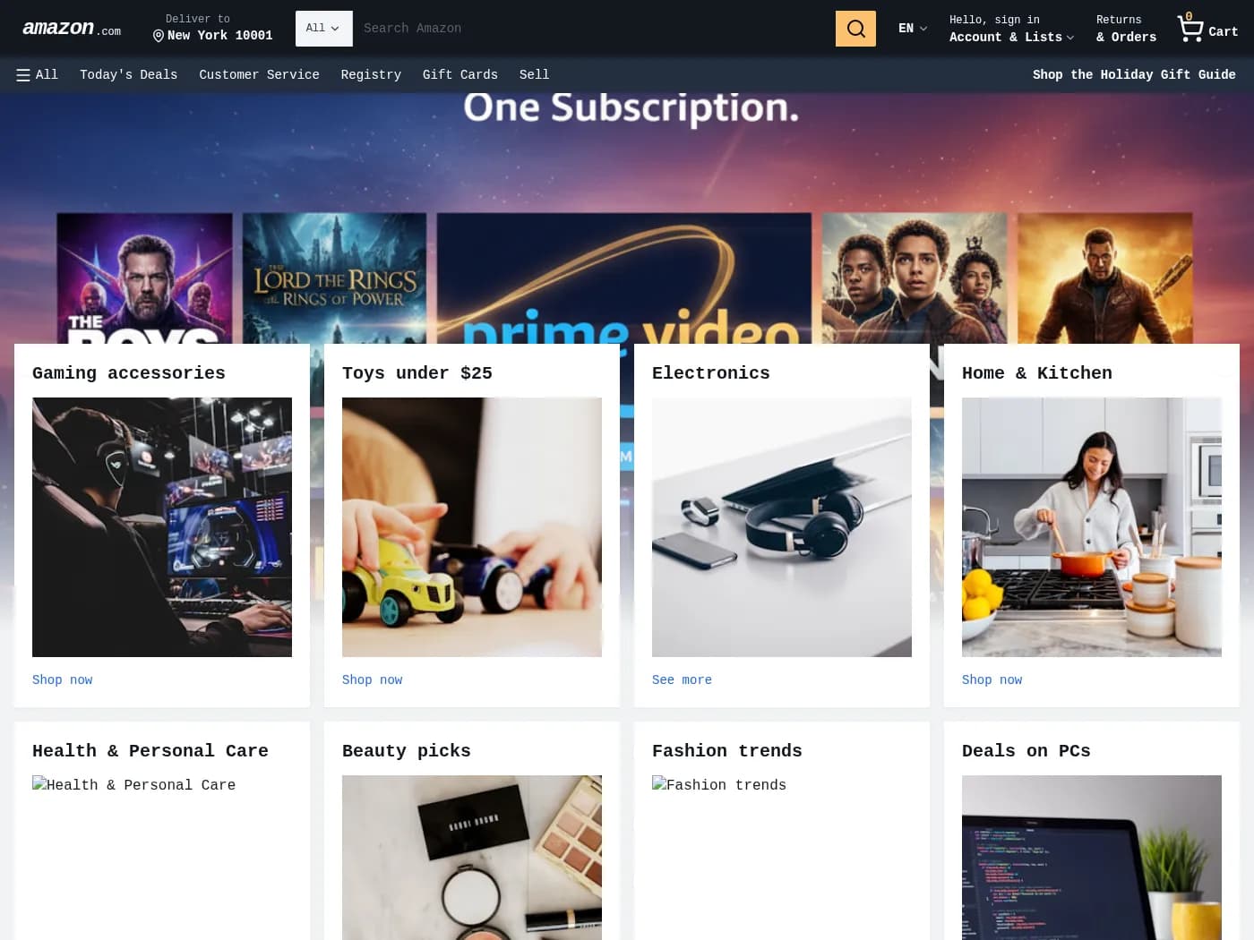 Amazon Clone