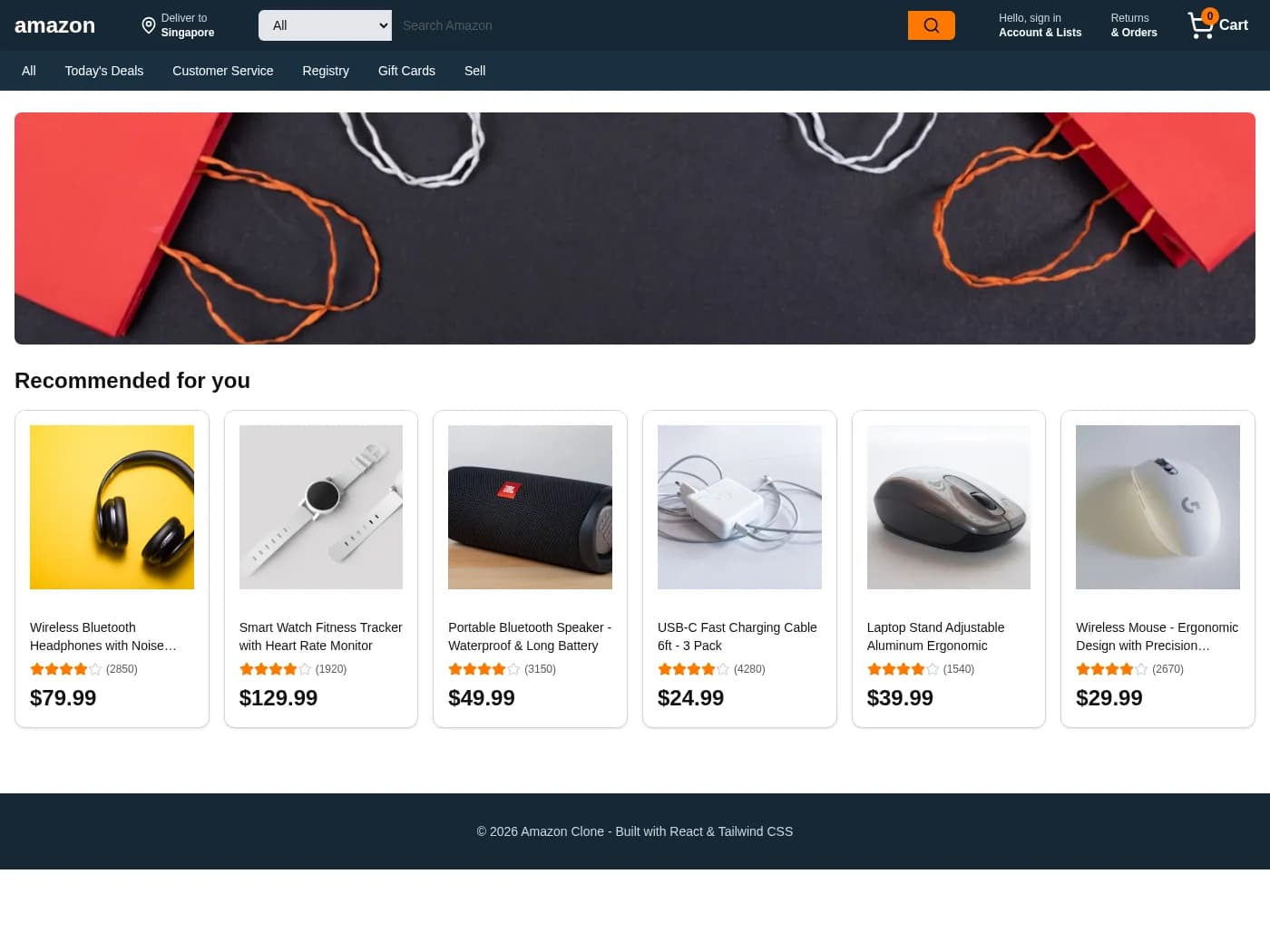 Amazon Clone