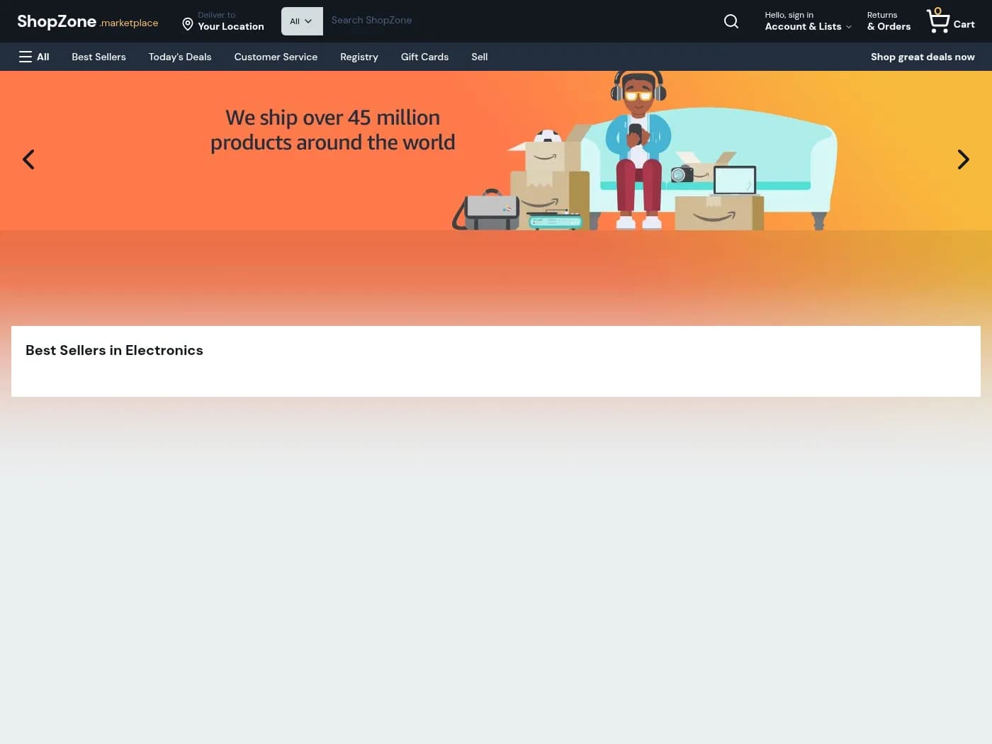 ShopZone Marketplace