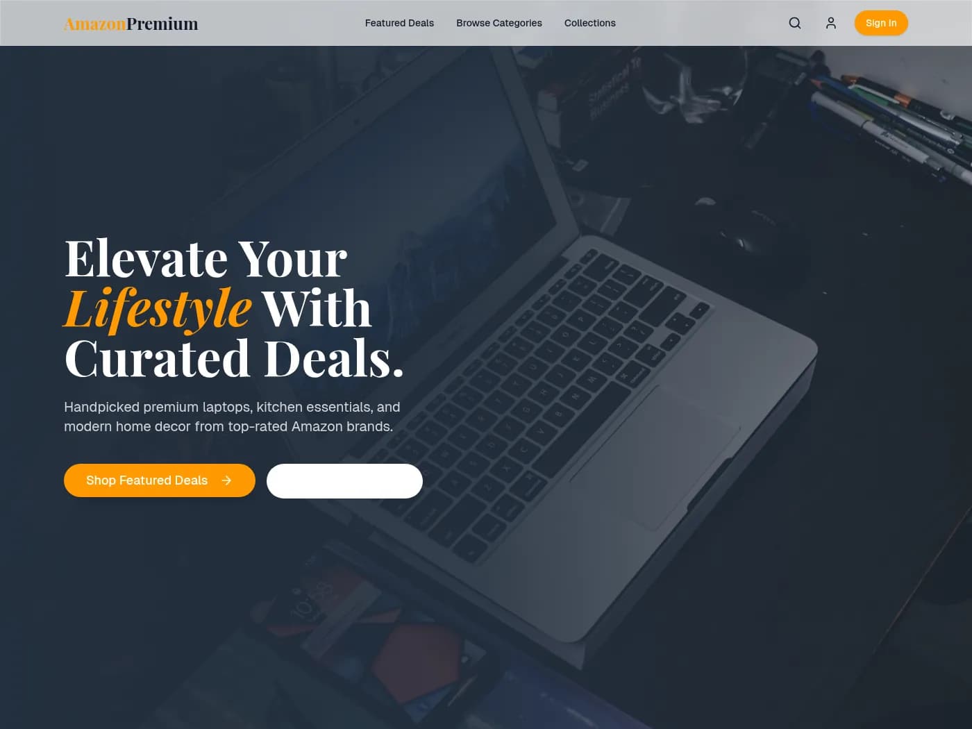 Amazon Associate Deals Page