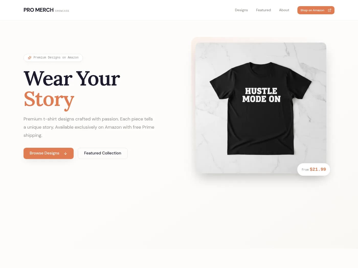 Pro Merch Showcase